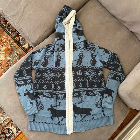 Disney | Sweaters | Disney Her Universe Frozen Olaf Ladies Medium Blue ...